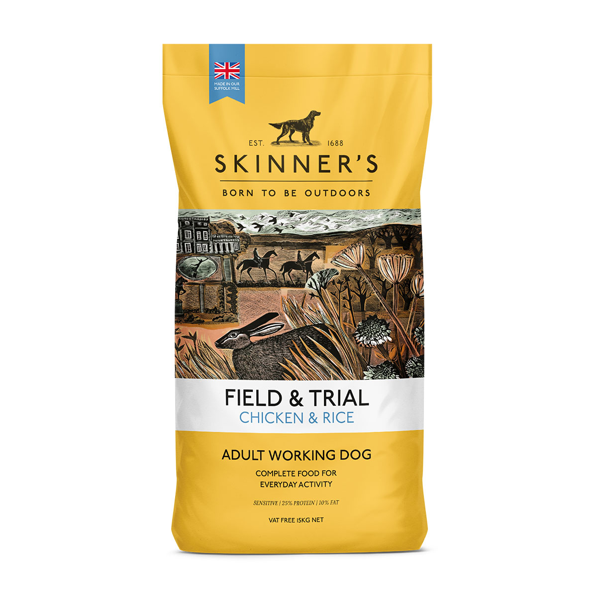 Skinners Dog - Field & Trial Sensitive Chicken & Rice 15kg – Rokers