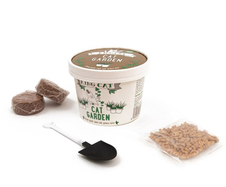 King Catnip "Grow Your Own" Cat Grass Kit – Rokers