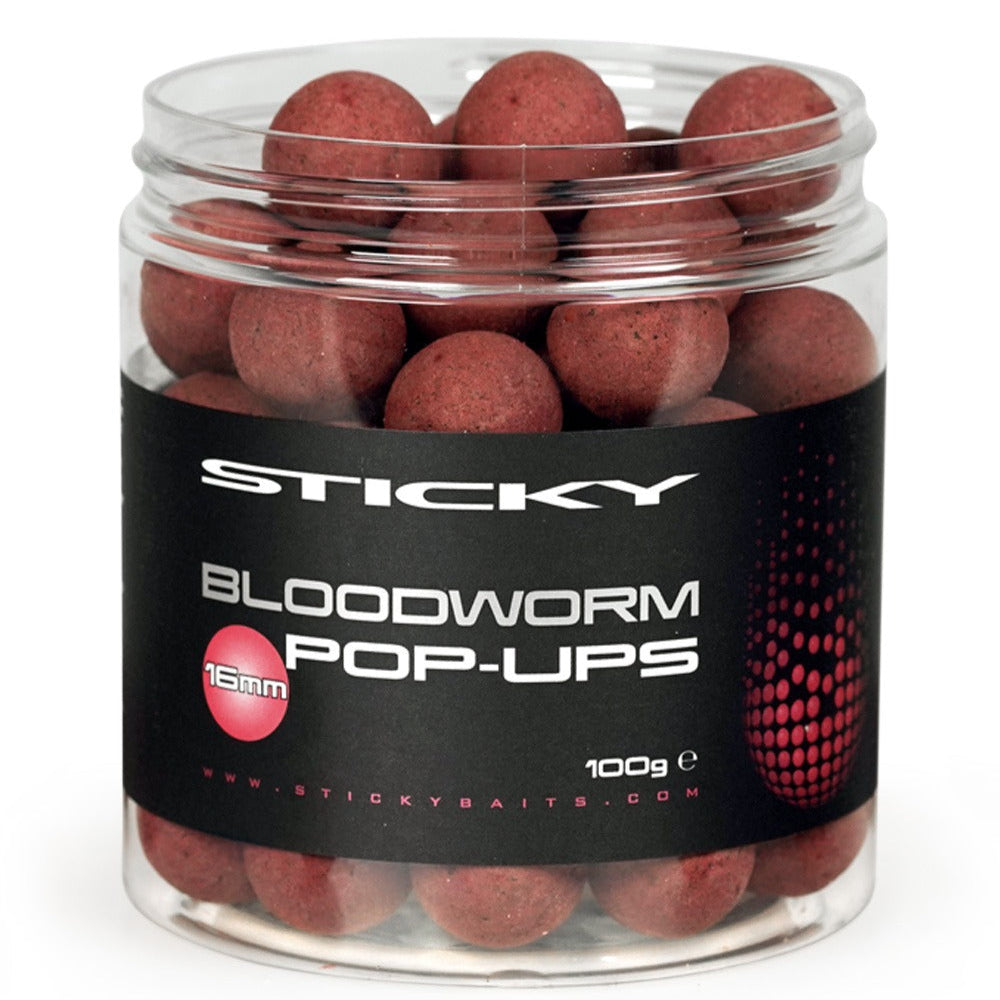 Sticky Baits Pop Up Bloodworm 16mm 100g – Rokers