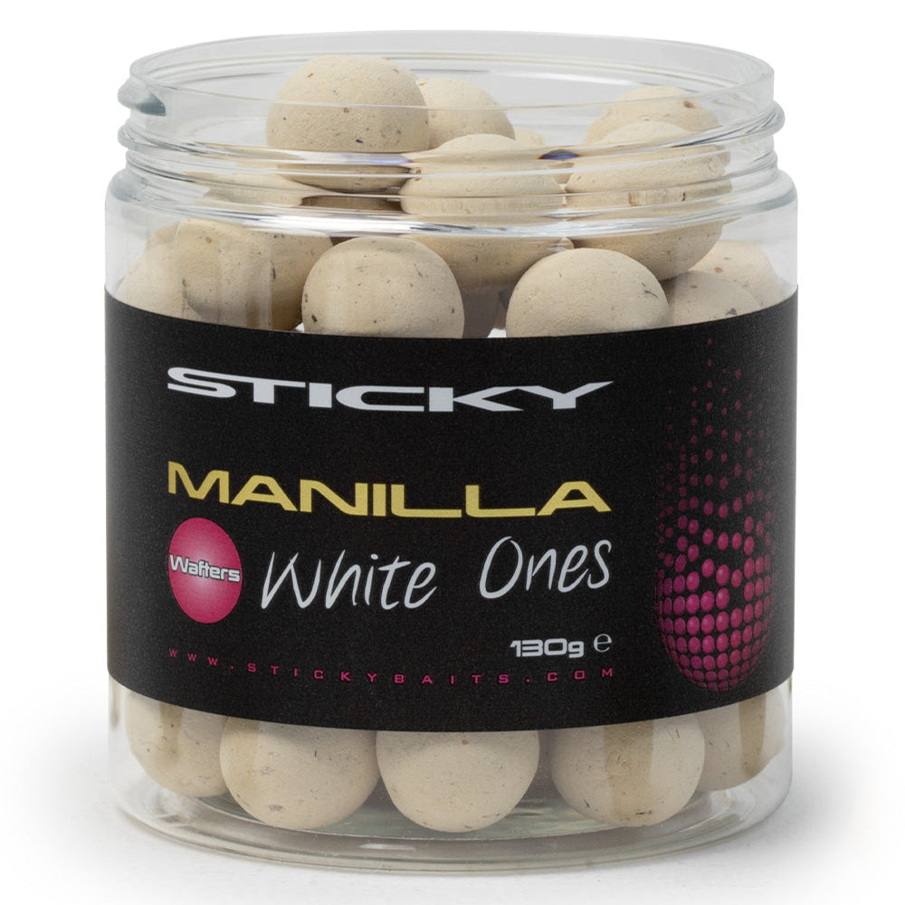 Sticky Baits Manilla White Ones Wafters 16mm 130g – Rokers