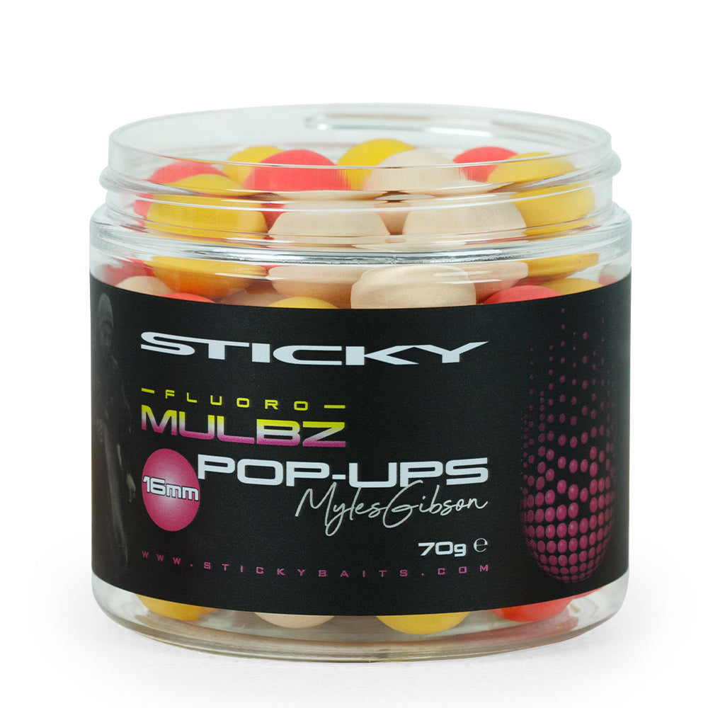 Sticky Baits Mulbz Pop Ups Fluoro 16mm 70g – Rokers