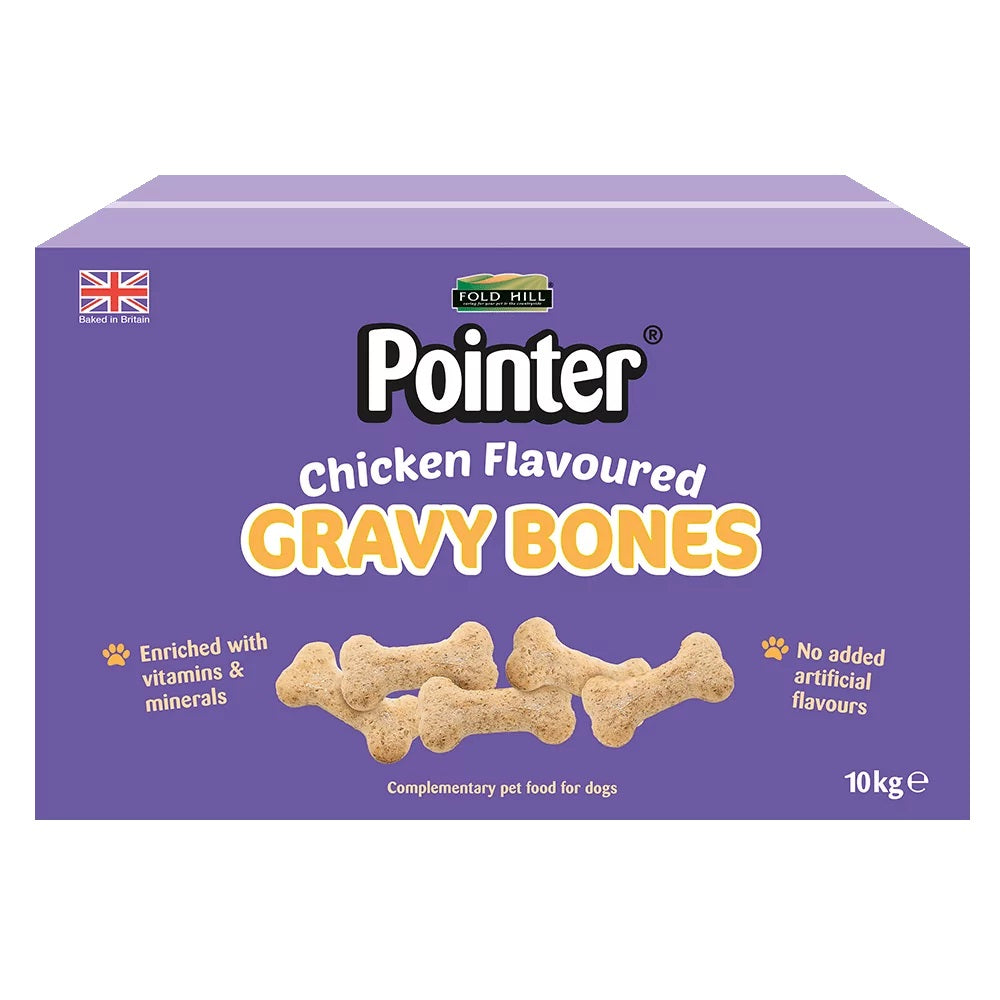 Pointer Chicken Flavoured Gravy Bones 10kg – Rokers