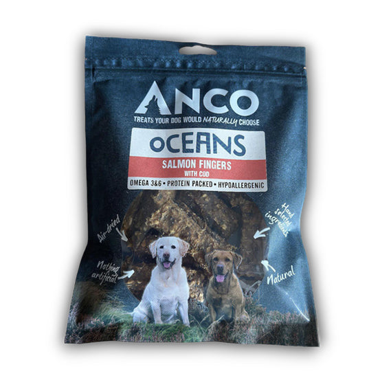 Anco Oceans Salmon Fingers with Cod 100g – Rokers