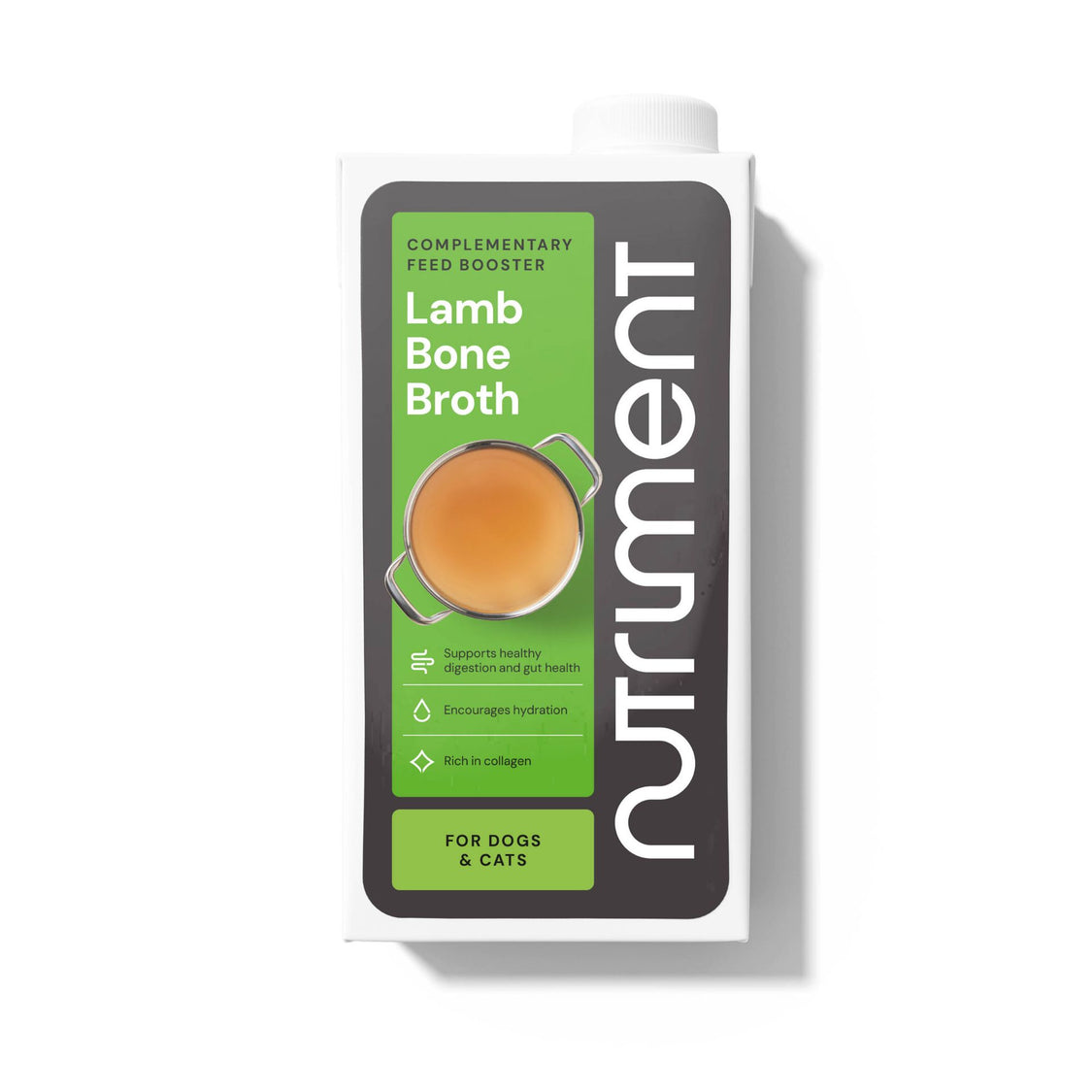 Nutriment Dog & Cat - Bone Broth Lamb 500ml – Rokers