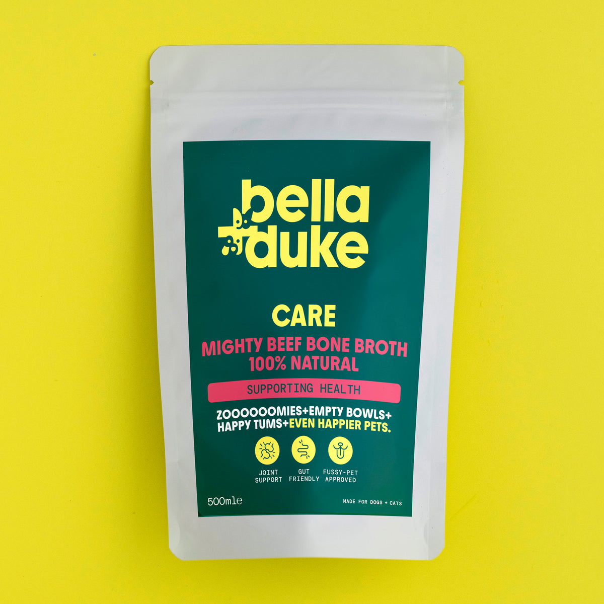 Bella + Duke Mighty Bone Broth Beef 500ml – Rokers