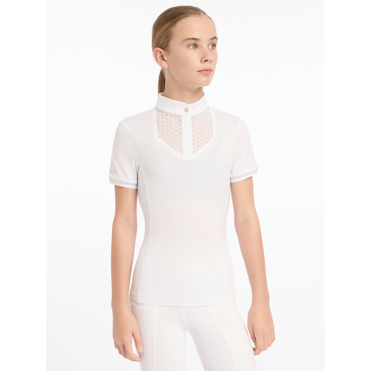 Le Mieux Young Rider Belle Show Shirt White – Rokers
