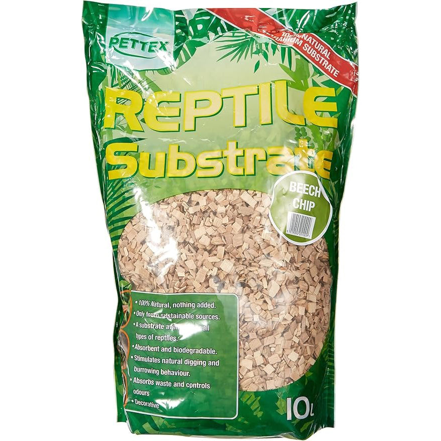 Pettex Reptile Substrate Beech Chips 10L – Rokers