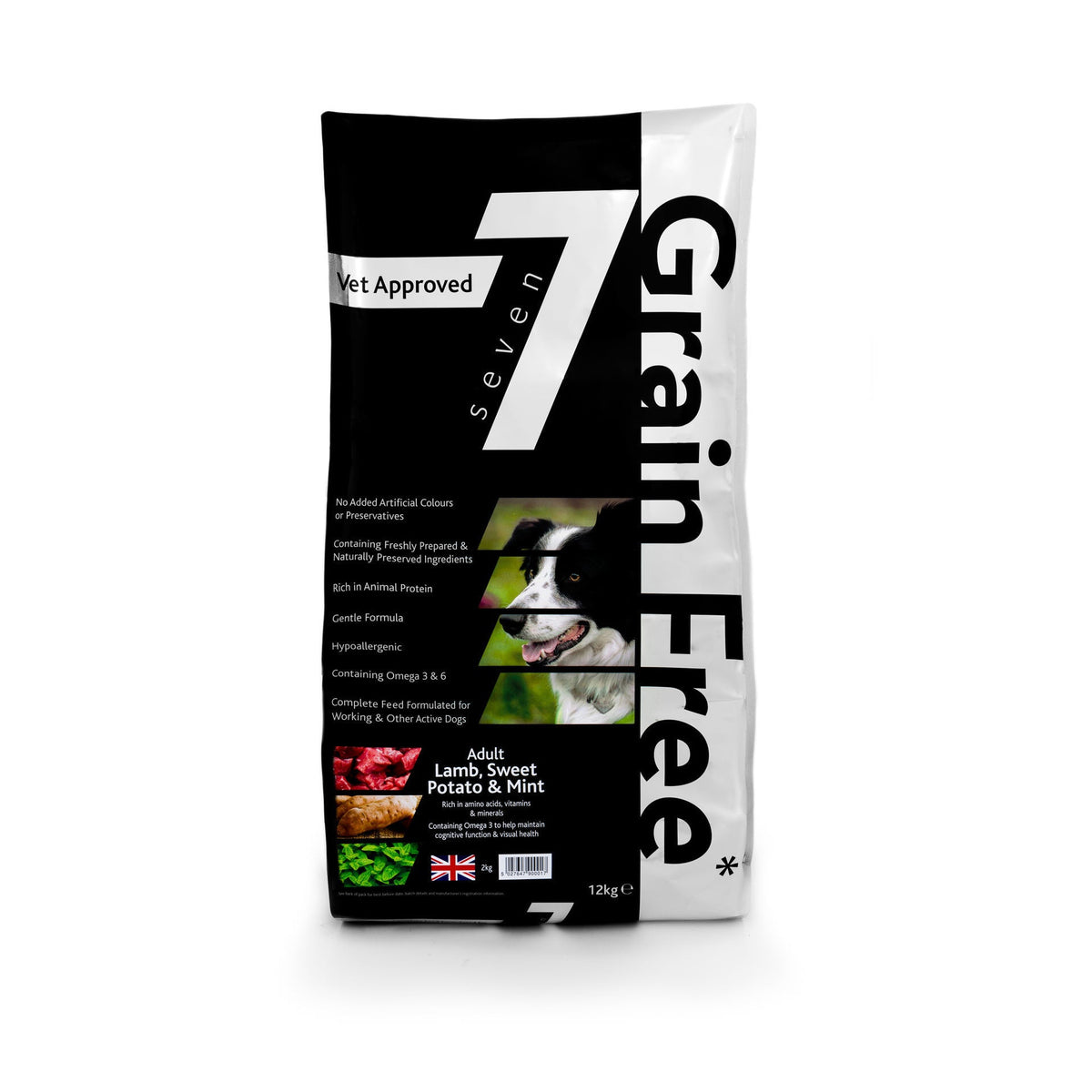 Seven Dog - Adult Lamb with Sweet Potato & Mint Grain Free 12kg – Rokers
