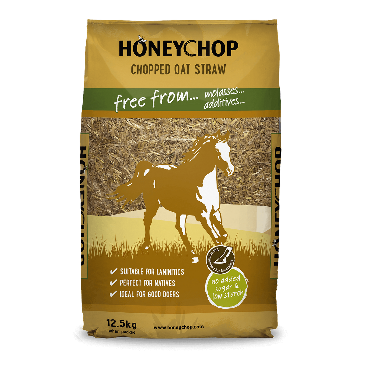 Honeychop Chopped Oat Straw 120L – Rokers