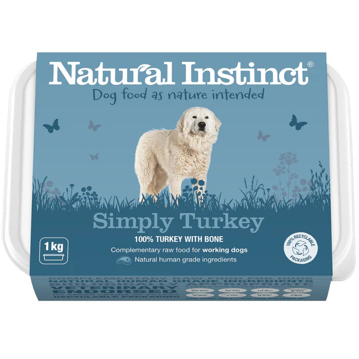 Natural Instinct Simply Turkey 1kg – Rokers